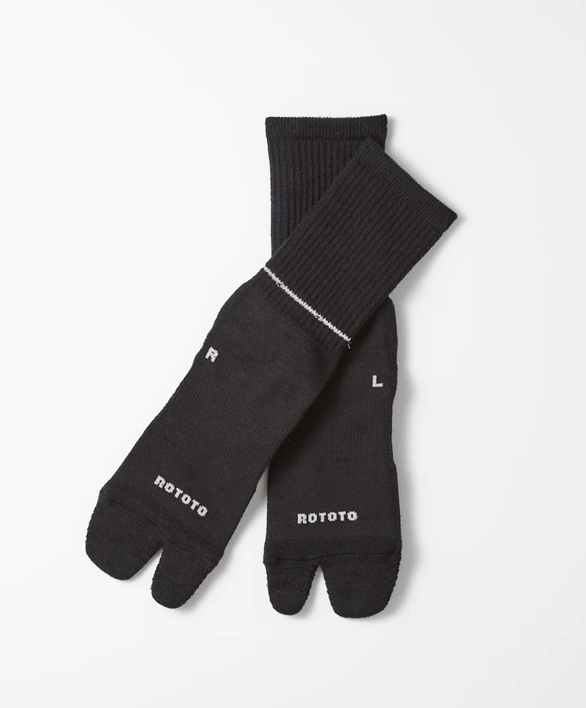 Allrounder "Merino Tabi"(M(25-27cm) Black/ブラック): RoToTo
