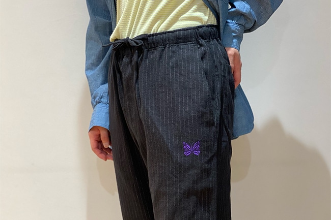 【NEEDLES/ニードルズ】String Work Pant-C/L/W Pin Stripe Twill