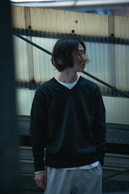 BATONER[バトナー] The Seaisland Cotton V Neck